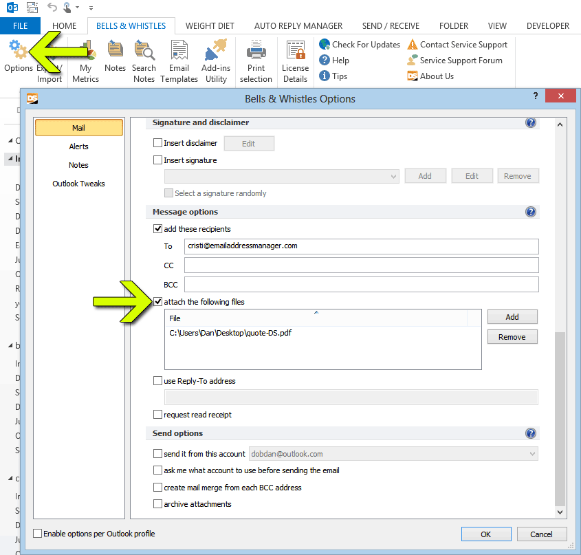How To Always Attach Files In Outlook Emails