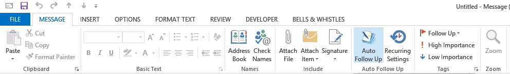 Easily Set A Recurring Email In Outlook 2013