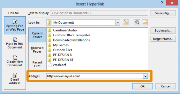 How hyperlink image in Outlook emails